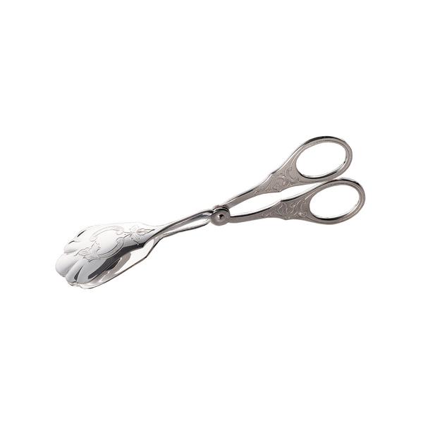 Robbe & Berking Ostfriesen pastry tongs, silverplated | artedona.