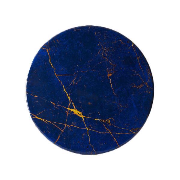 Mario Luca Giusti Lapislazzulo melamine presentation plate | artedona.