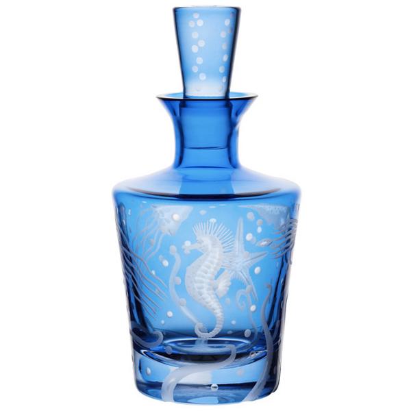 Artel Frutti di Mare - Octopus barware decanter, light blue | artedona.