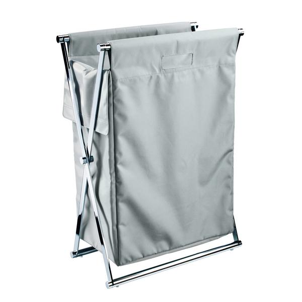 Decor Walther Cross laundry basket, reed grey | artedona.