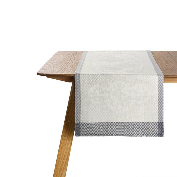 Le Jacquard Francais Tischläufer Evasion Celeste, grau, 50 x 150 cm ...