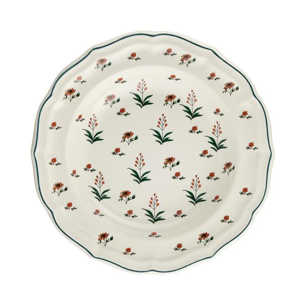 Gien Herbier du Paradis deep plates, set of 4 | artedona.
