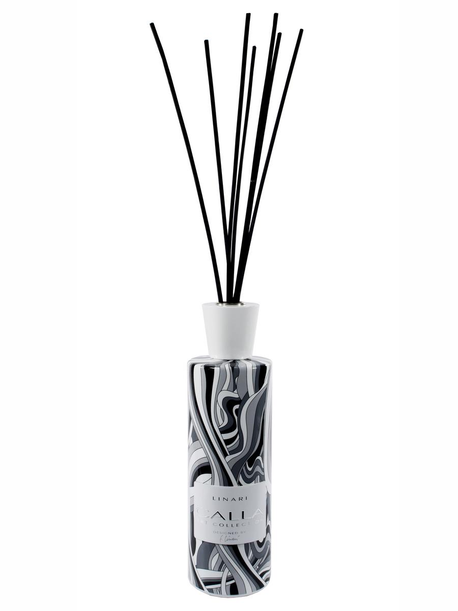 Linari Calla Art Collection room scent, 500ml, with dark sticks | artedona.