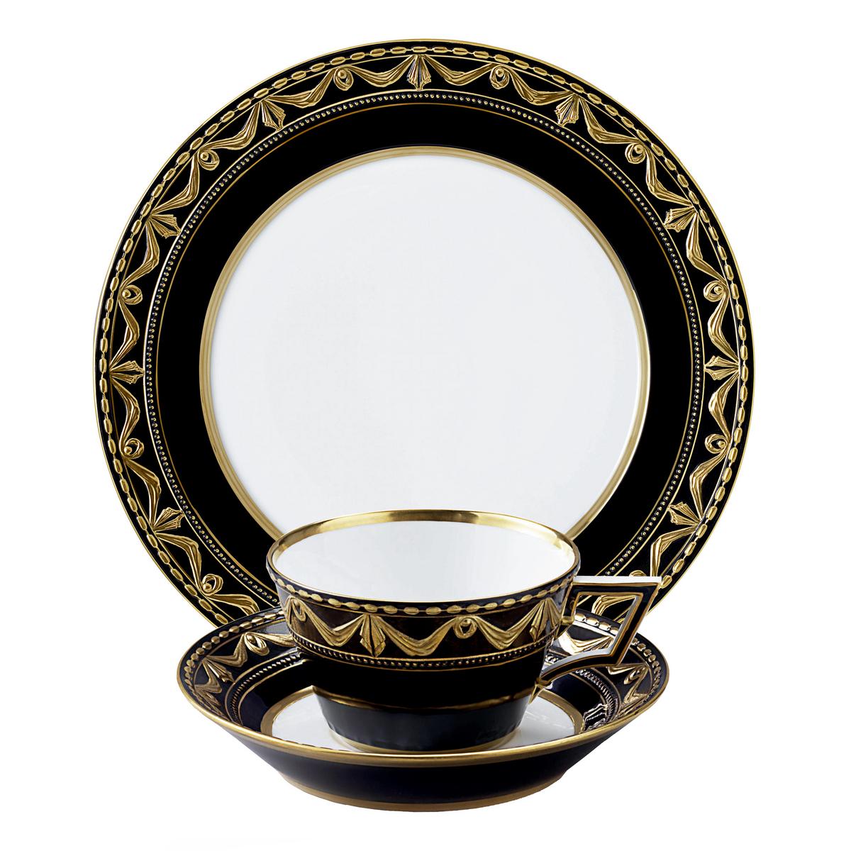 KPM Kurland Royal Noir Dinnerware | artedona.