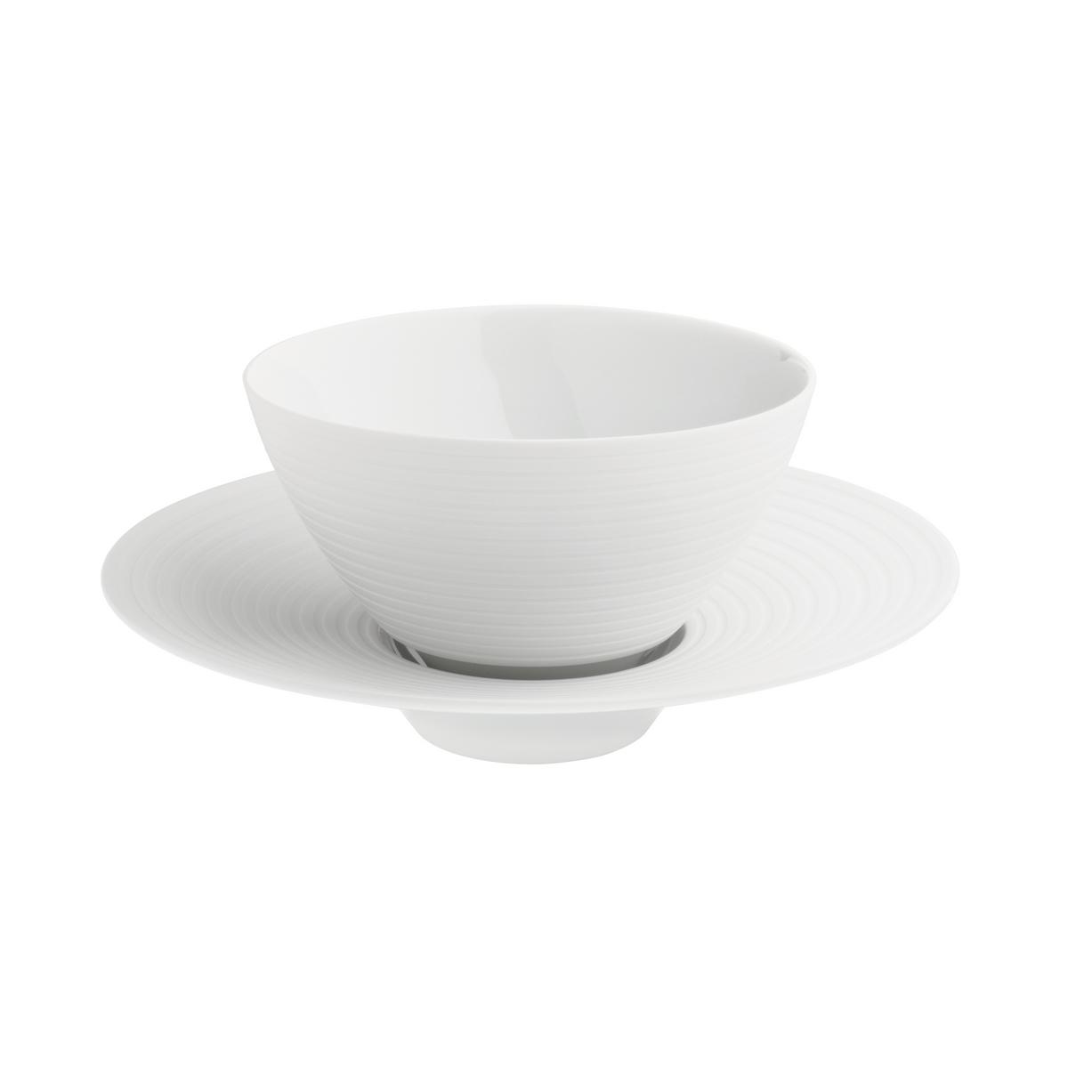 Hering Berlin Pulse Milchkaffeeschale mit Unterteller | artedona.