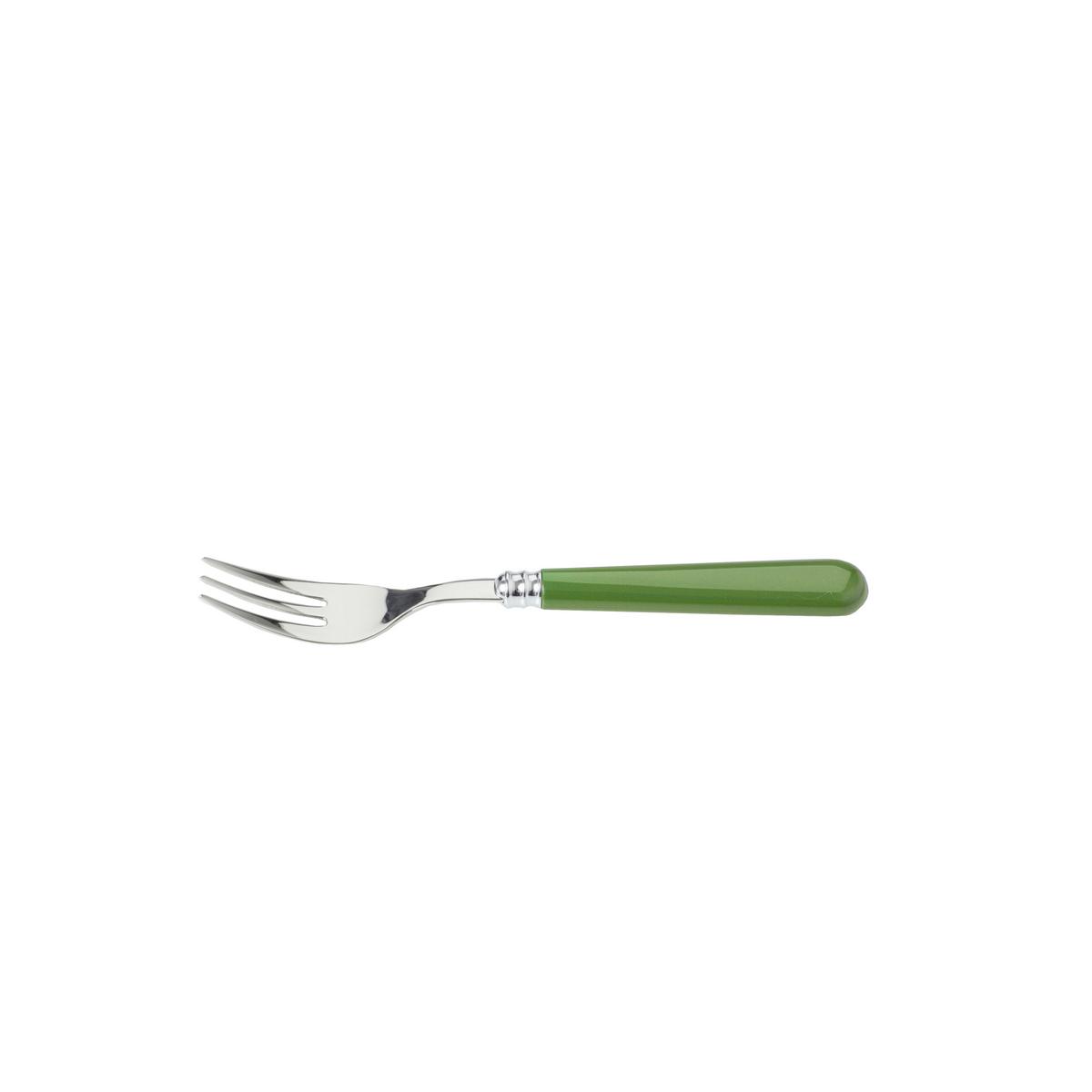 Capdeco Cambridge green, cake fork | artedona.