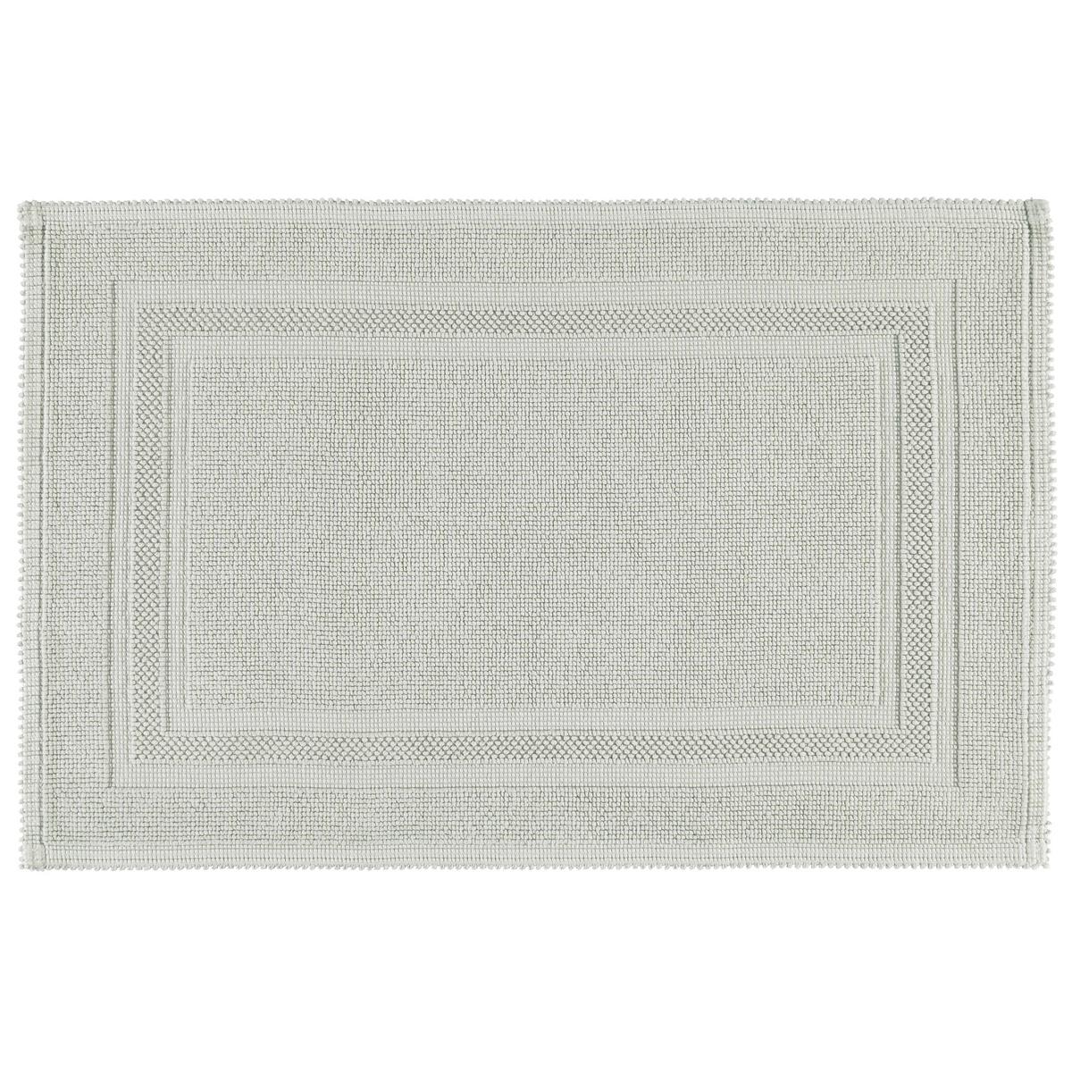 Rhomtuft Grace bath mat, 50 x 70 cm, pearl grey | artedona.