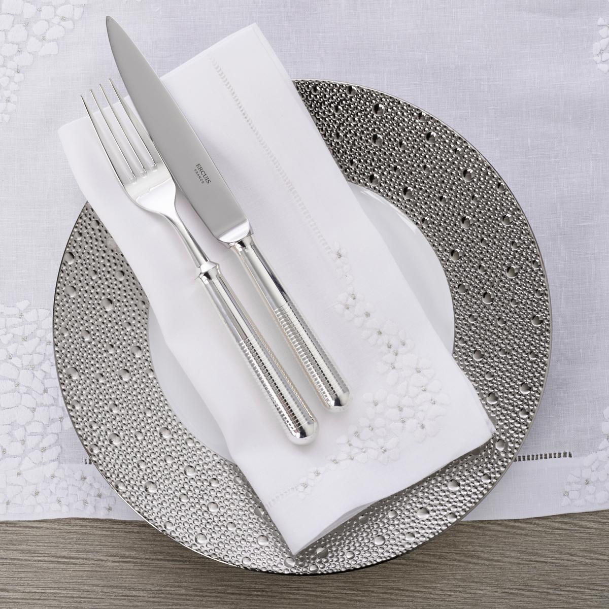 Bernardaud Ecume Platinum Dinnerware | artedona.