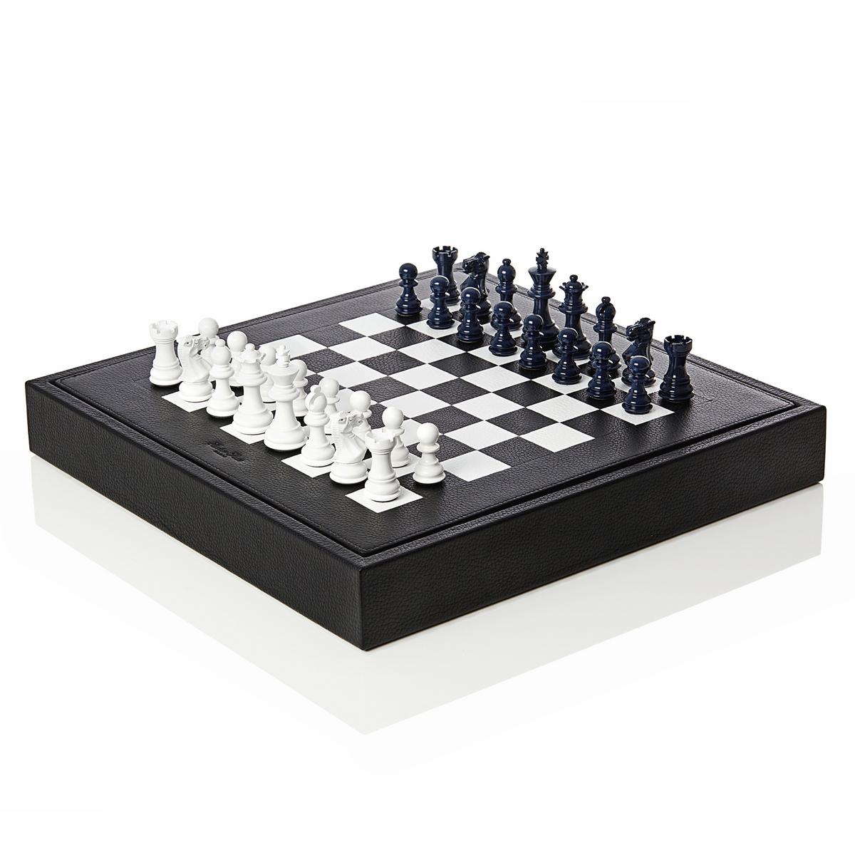 Hector Saxe Buffalo chess set, black | artedona.