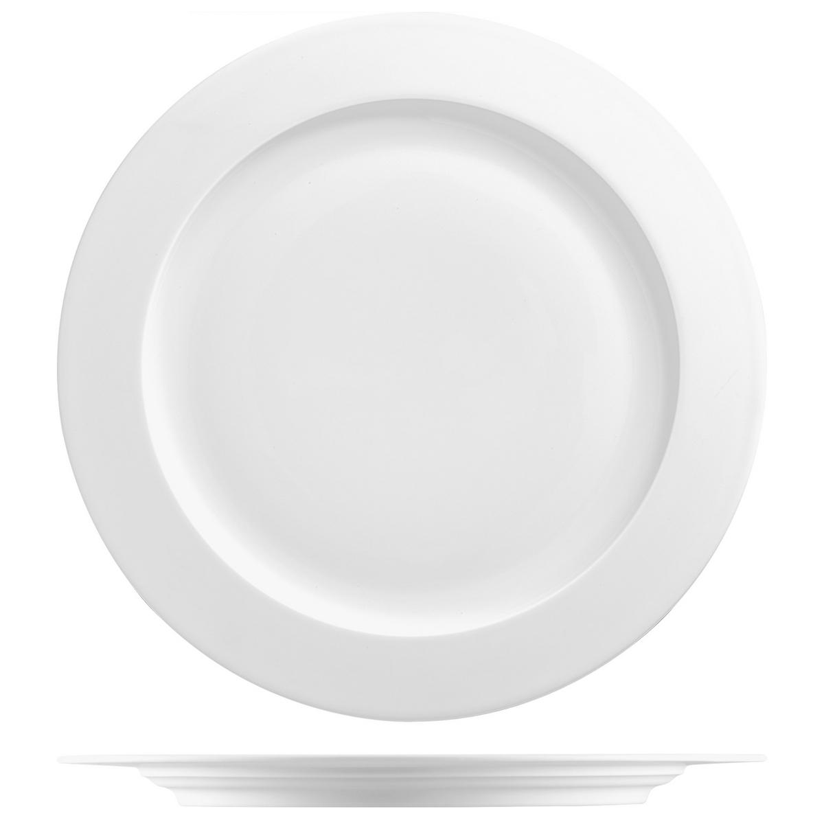 Fürstenberg Datum dinner plate, rimmed | artedona.