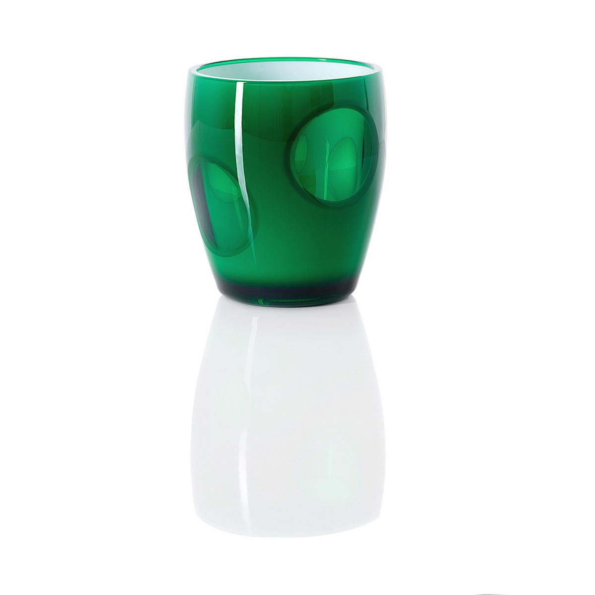 Mario Luca Giusti Fisheye acrylic tumbler, dark green | artedona.