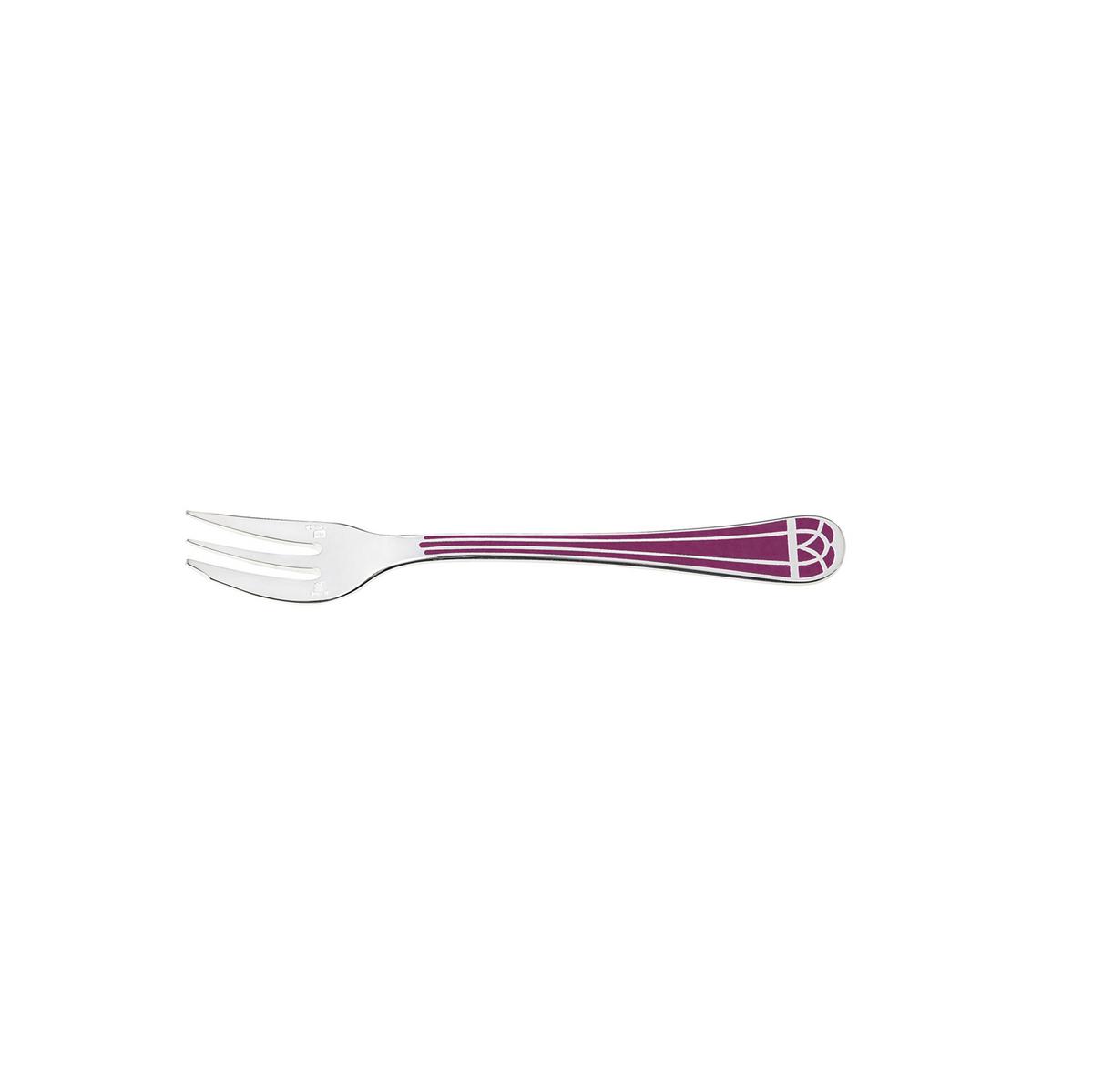 Christofle Talisman purple, cake fork | artedona.