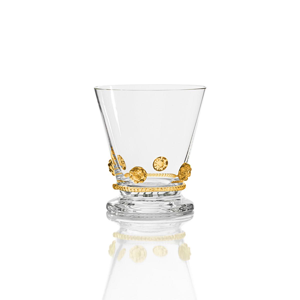 Theresienthal Bacchus wine tumbler, 8,6 cm, amber | artedona.