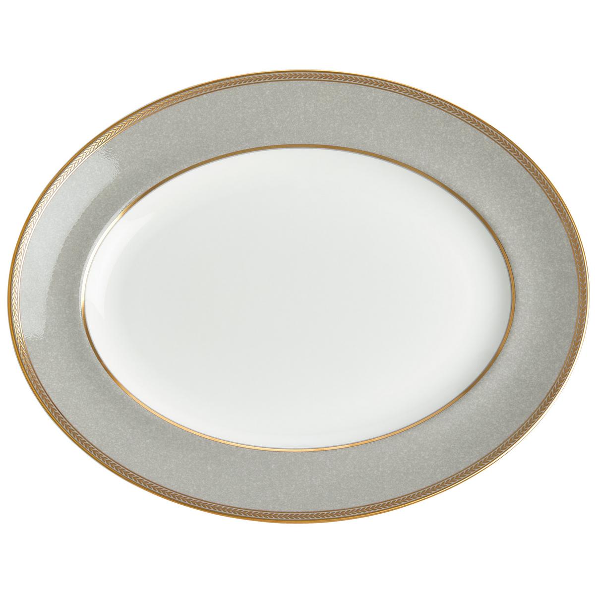 Wedgwood Renaissance Grey oval platter | artedona.