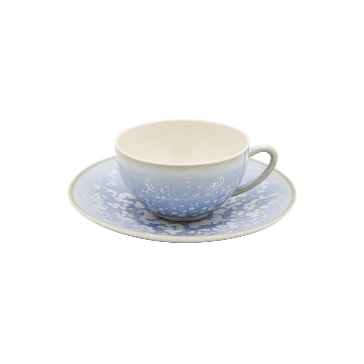Jaune de Chrome Song Ocean tea cup and saucer | artedona.