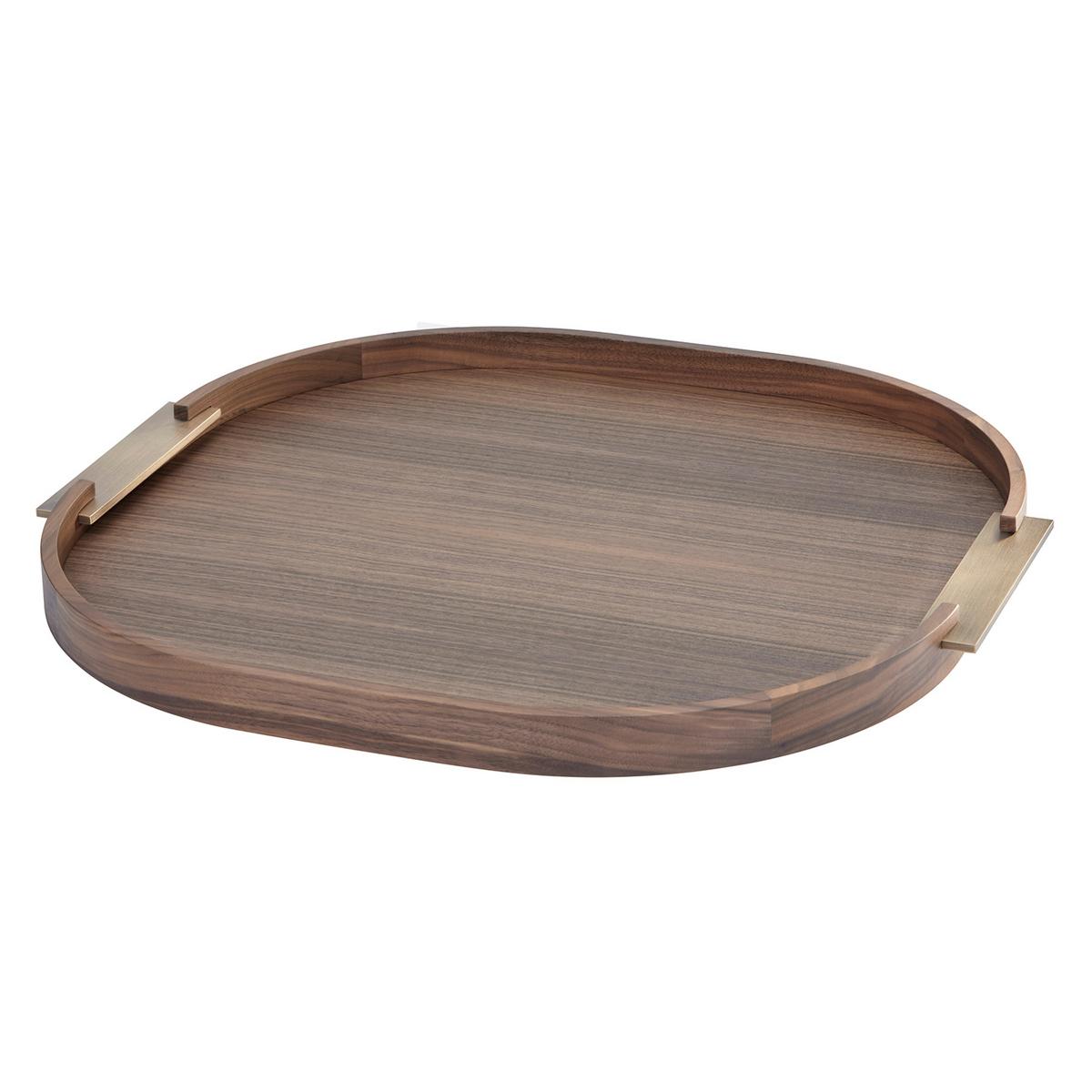 Riviere Dama rounded shaped tray, large | artedona.