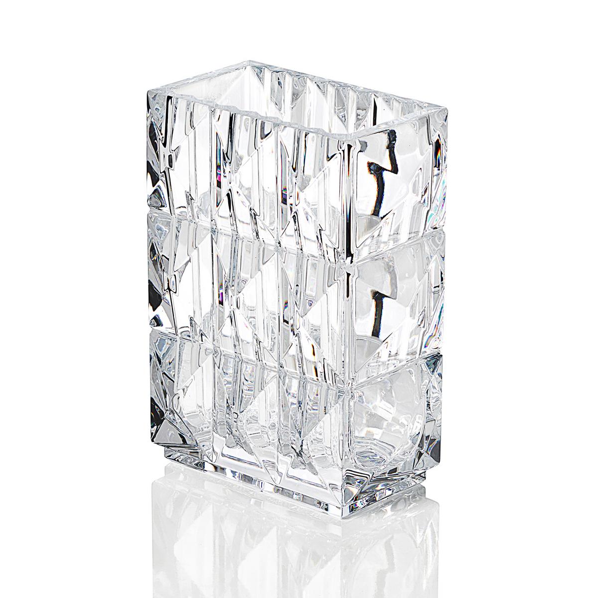 Baccarat Louxor rectangular vase | artedona.