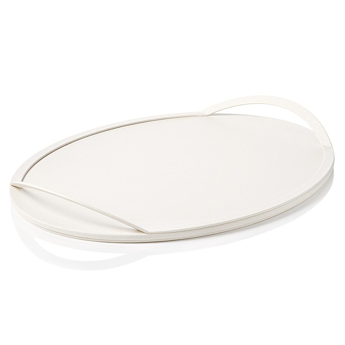 GioBagnara Form oval trays, off white | artedona.