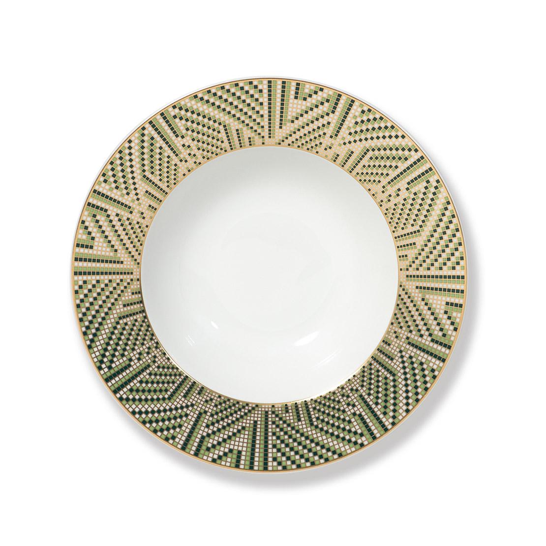 Bernardaud Augusta Teller tief mit Fahne | artedona.