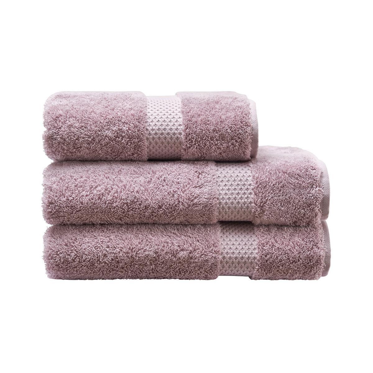 Yves Delorme Etoile terry towels, lilac | artedona.