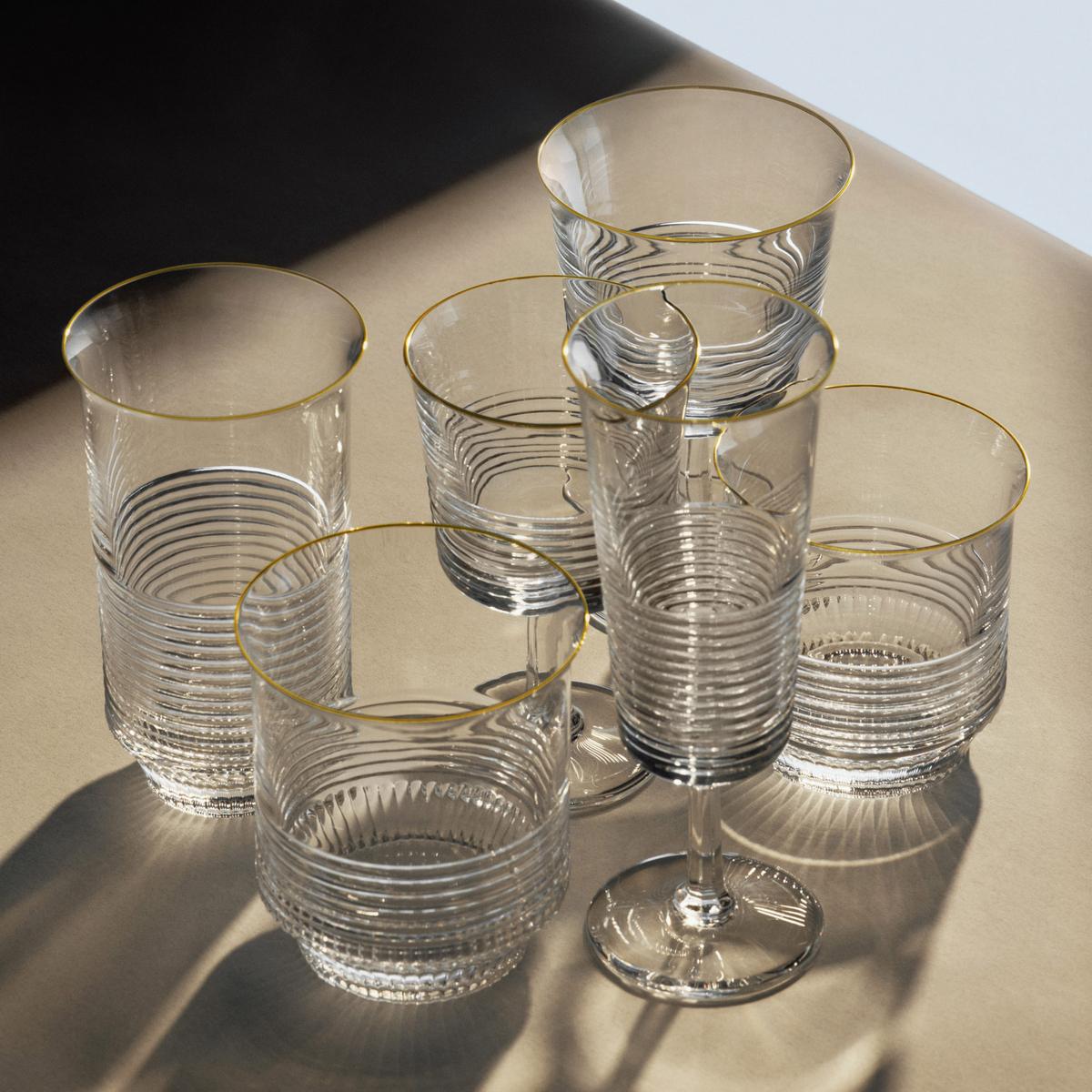 Saint-Louis Gläser Cadence Gold | artedona.