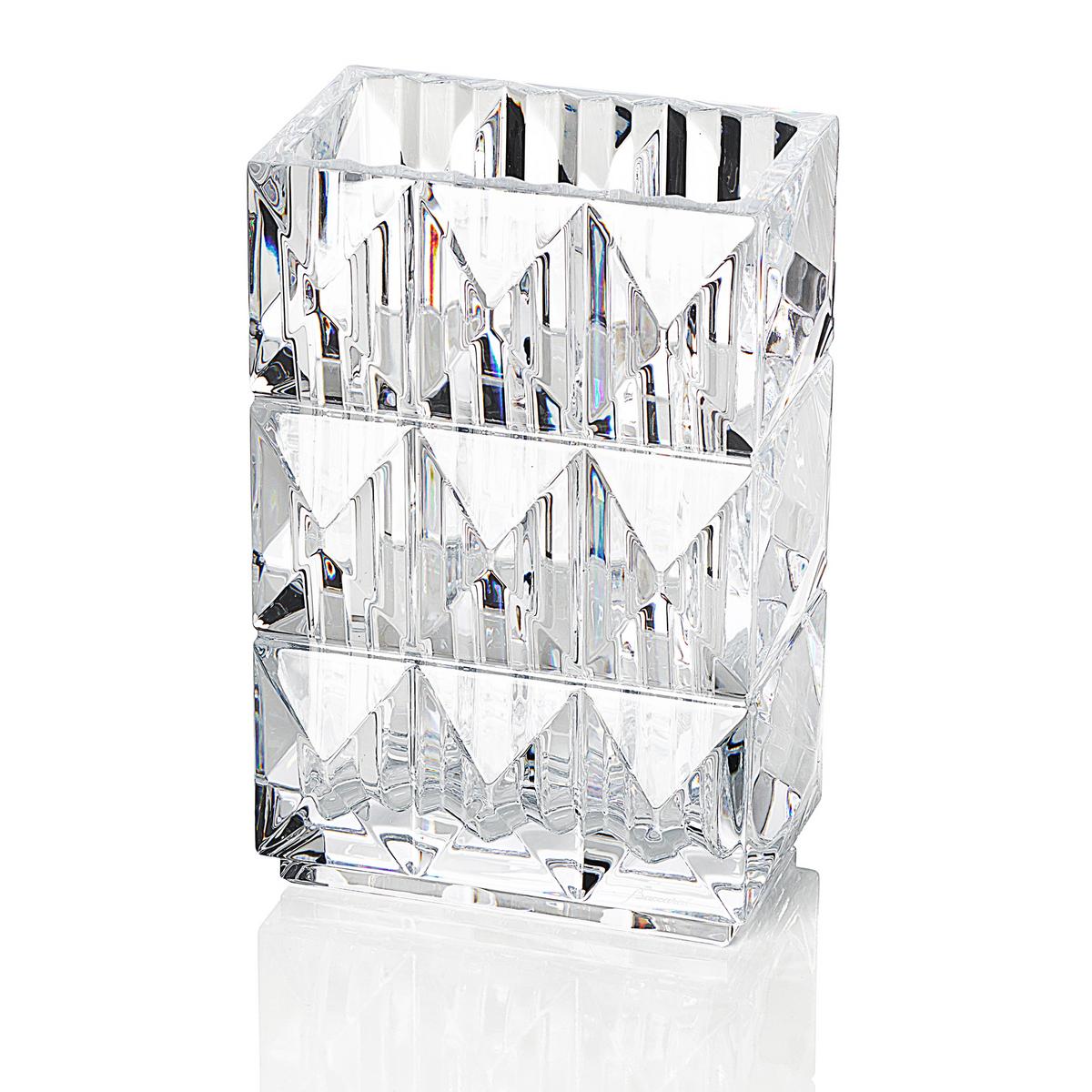 Baccarat Louxor rectangular vase | artedona.