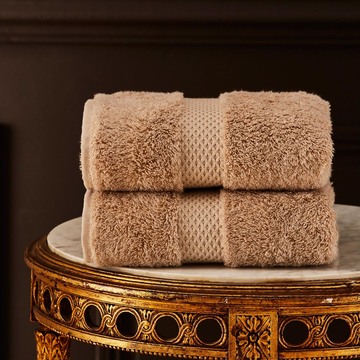 Yves Delorme Etoile terry towels, dune | artedona.
