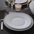Bernardaud Ecume White Dinnerware | Artedona.com