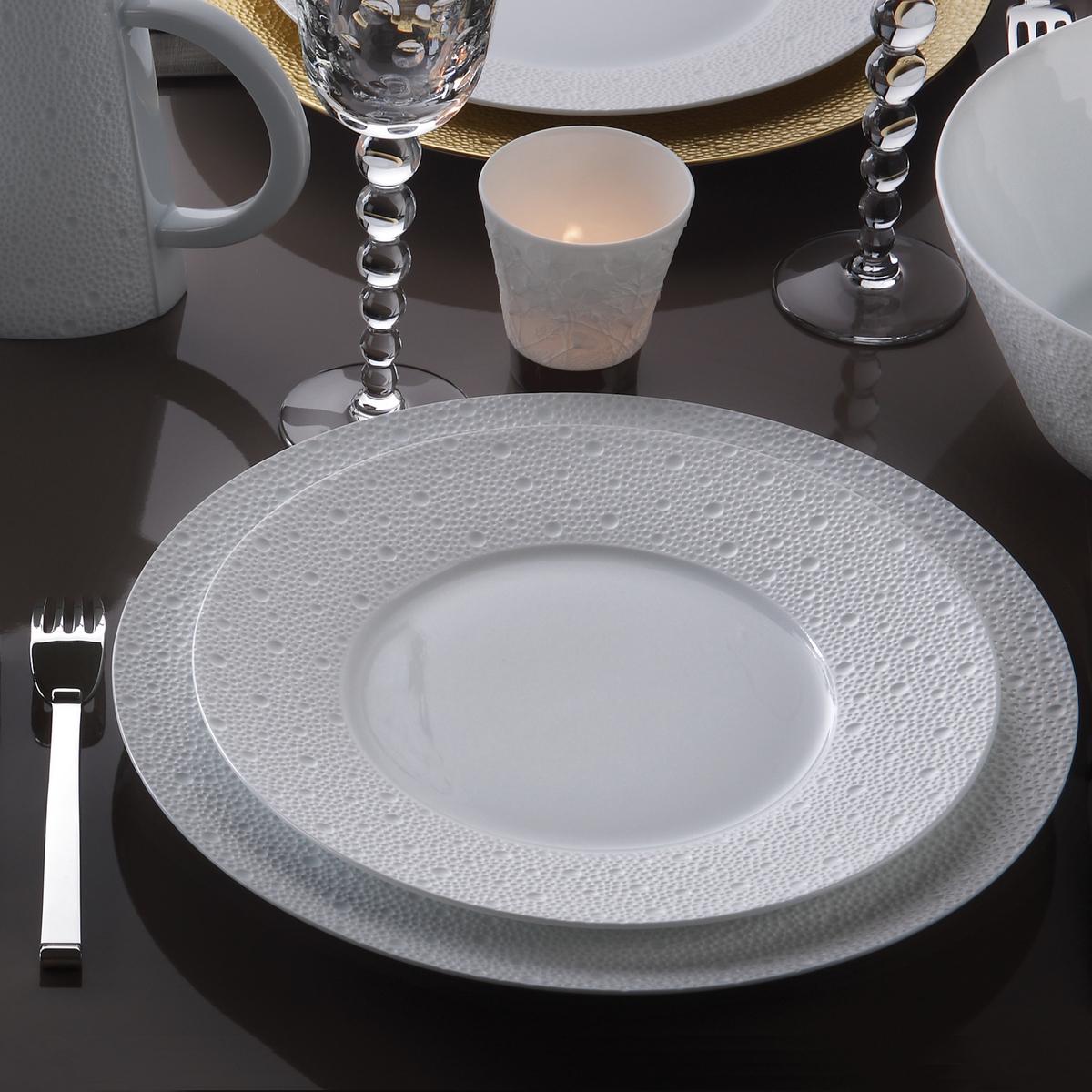 Bernardaud Ecume White Dinnerware | Artedona.com