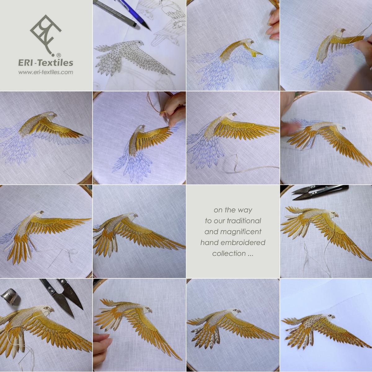 Eri Textiles Falcons table linen | Artedona.com