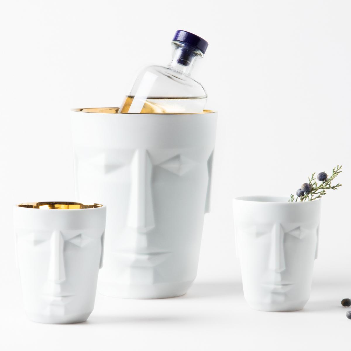 Sieger by Fürstenberg Prometheus gin and cocktail tumblers | artedona.