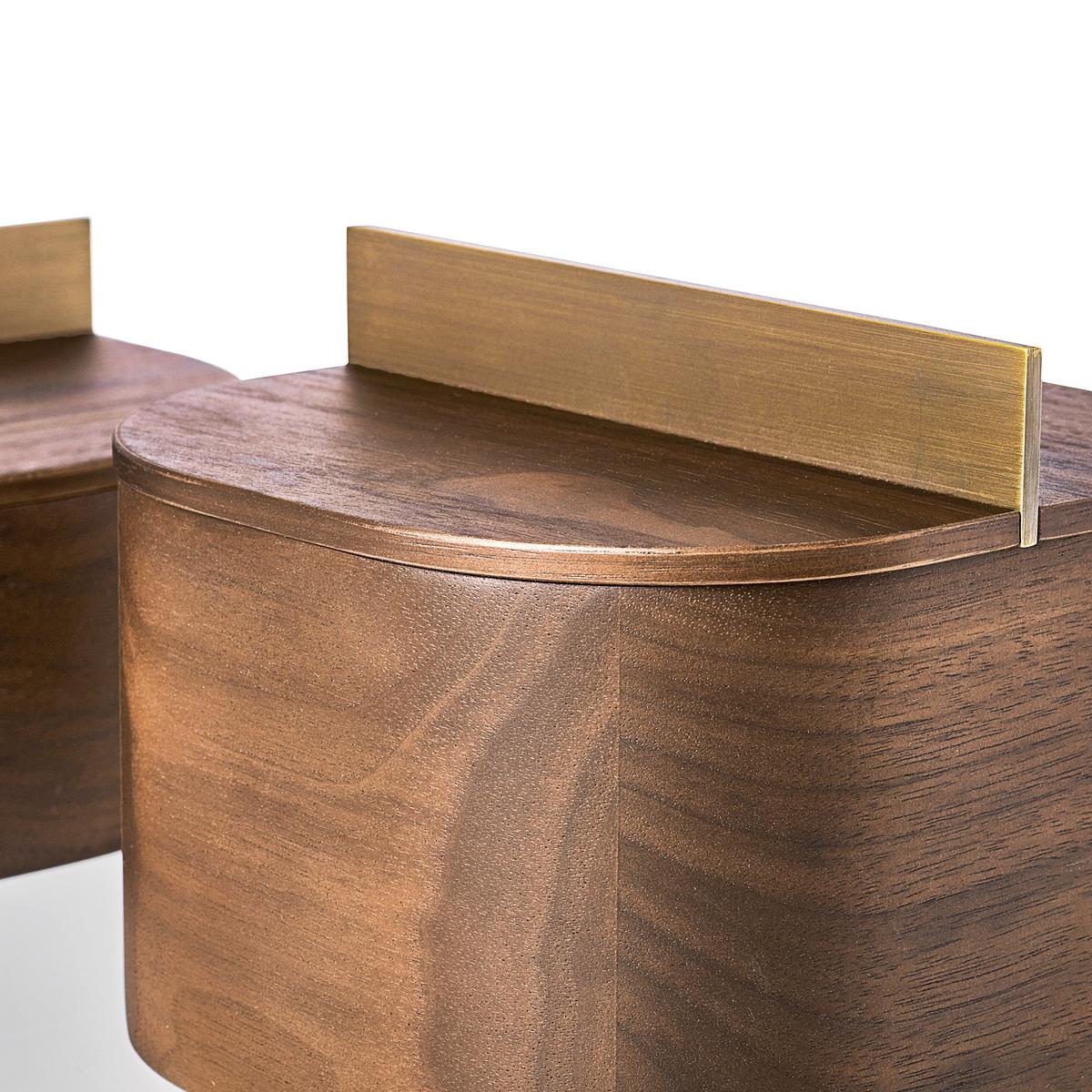 Riviere Dama rounded shaped boxes | artedona.