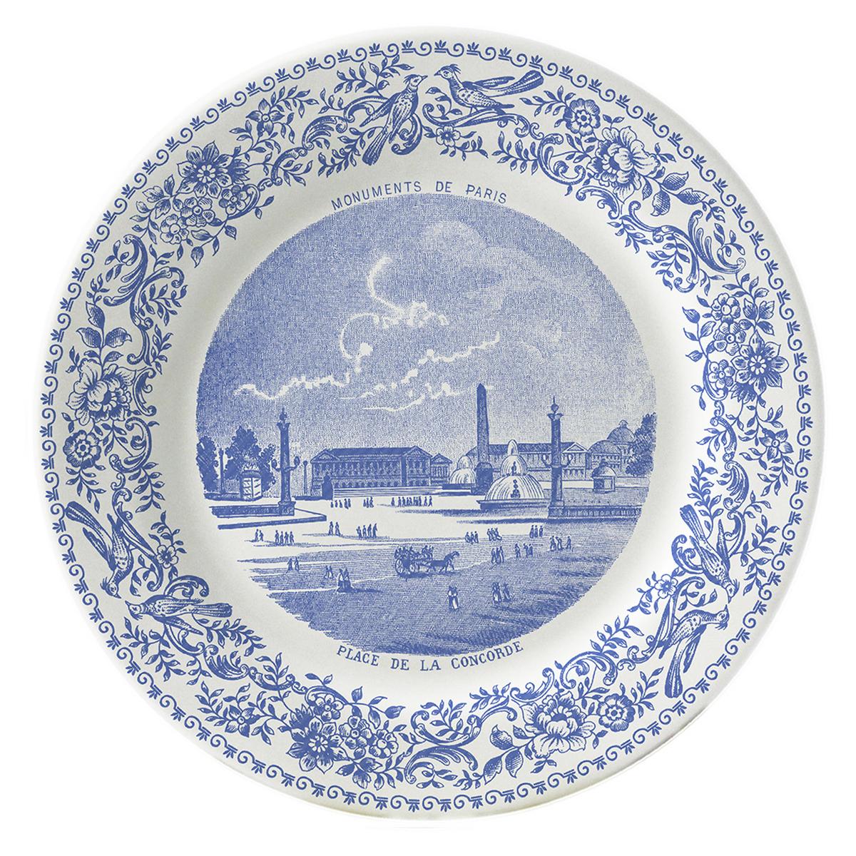 Gien Monuments de Paris Dinnerware | artedona.