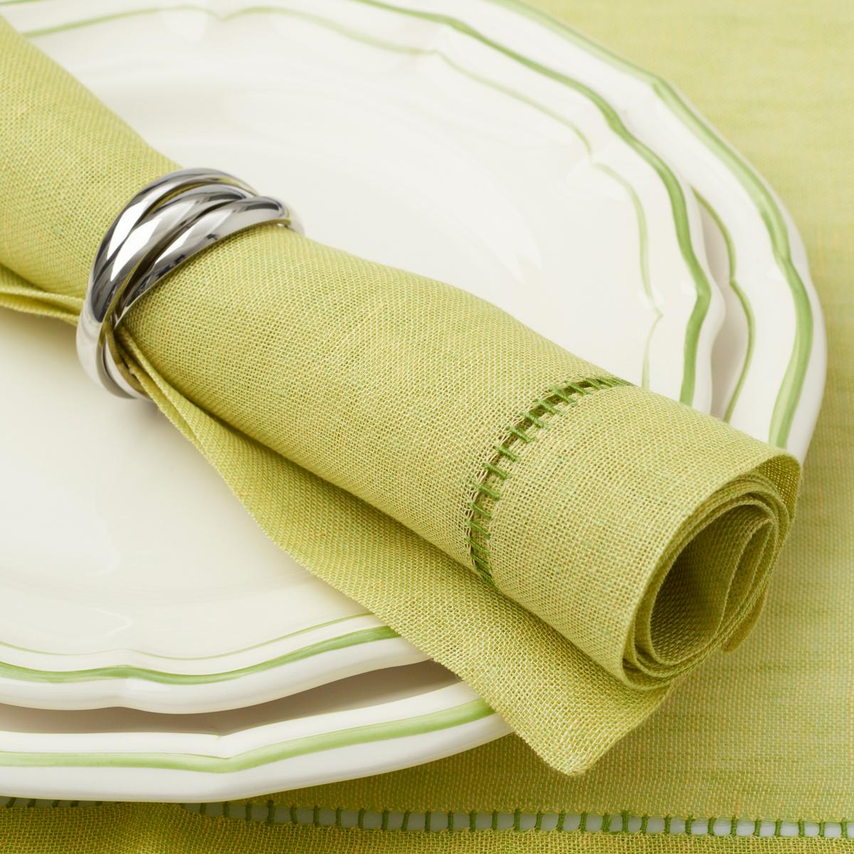 Gayle Warwick Belgian Linen table linen | artedona.