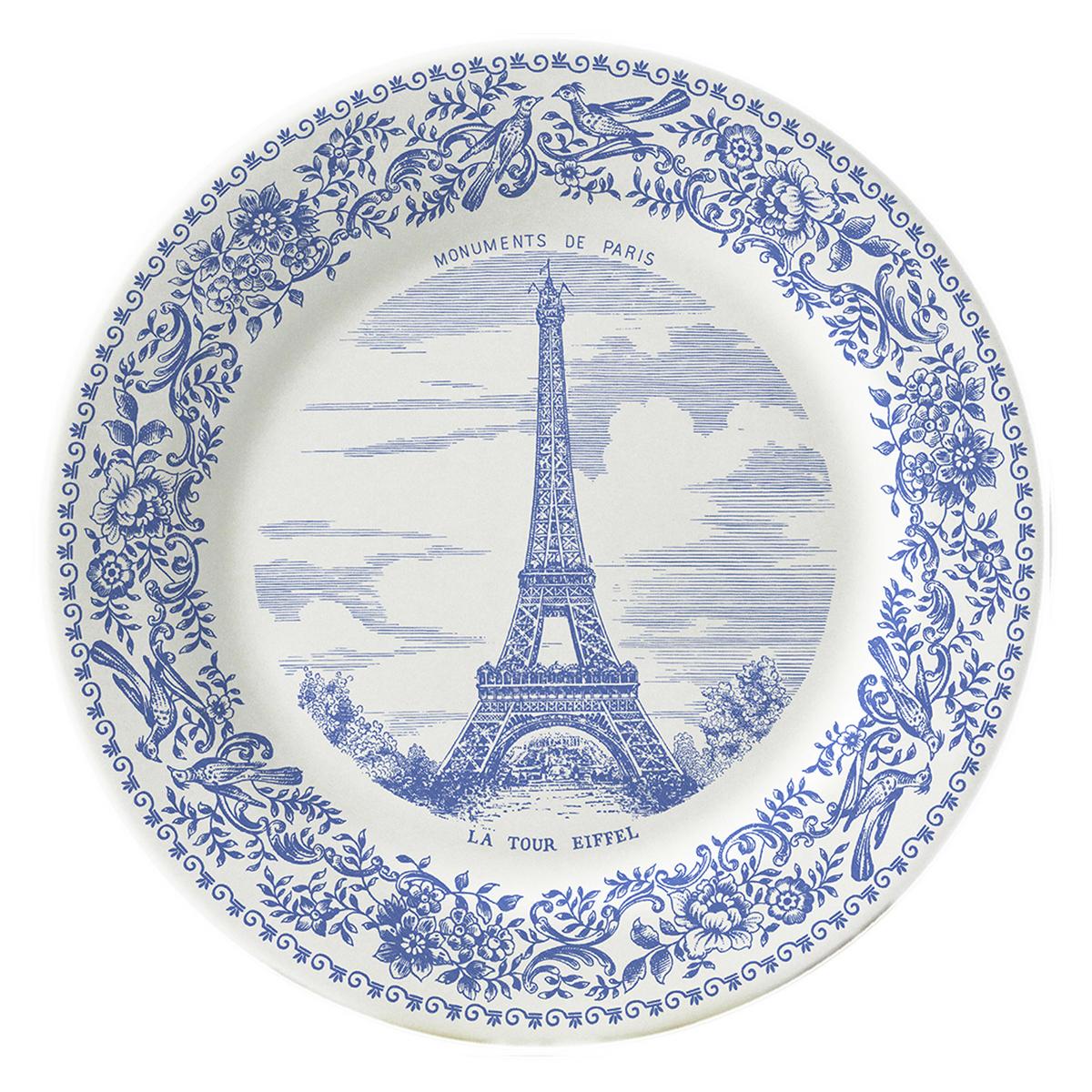 Gien Monuments de Paris Dinnerware | artedona.