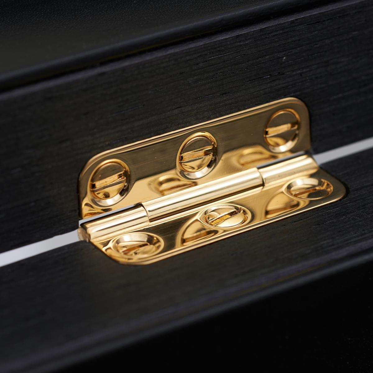 Elie Bleu Royal Ebony backgammon | artedona.